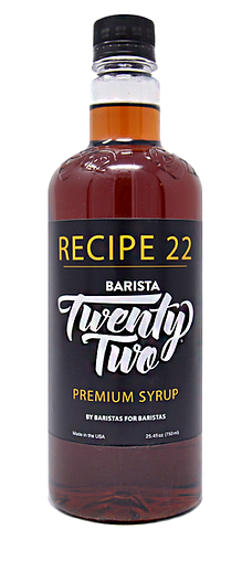 Barista 22 Recipe 22 Syrup 750ML – Mountain Roaster Coffee